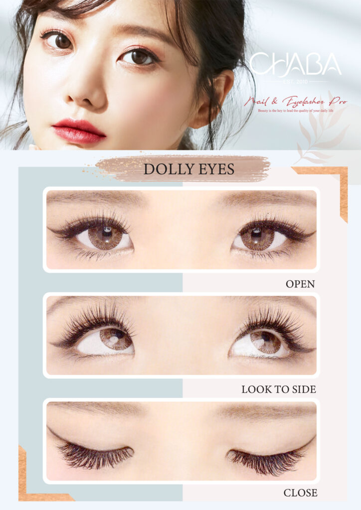 Eyelashes Menu - CHABA