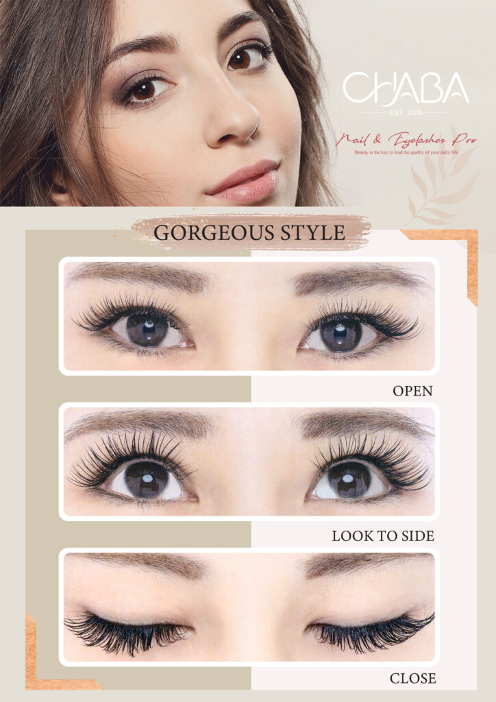 Eyelashes Menu - CHABA