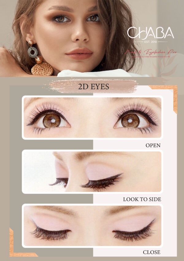 Eyelashes Menu - CHABA